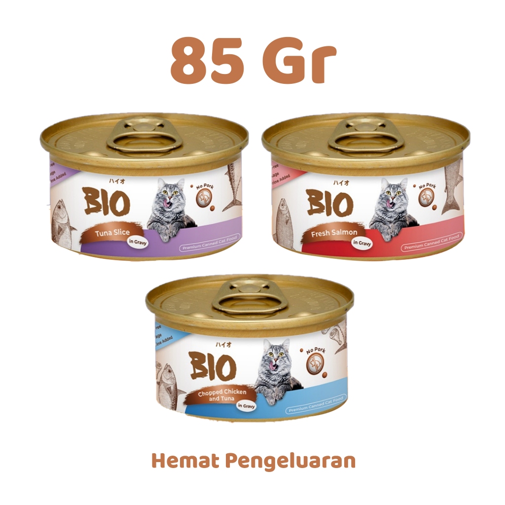 Jual BIO CAT 85GRAM - Makanan Kaleng Basah Kucing Bio Cat Wet Food ...
