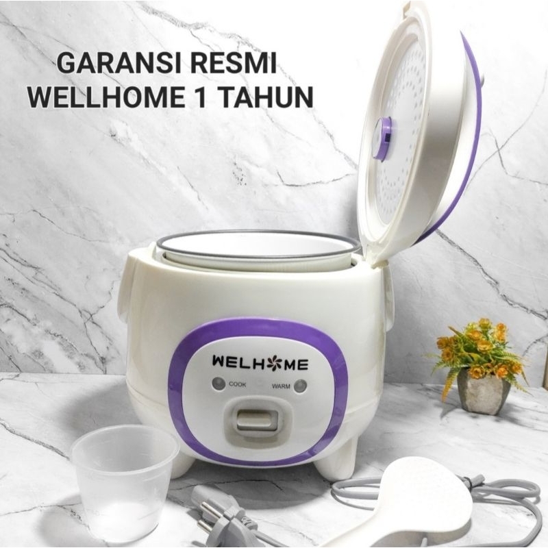 Jual Magic com 3 in 1 wellhome 1,2 Liter/rice cooker wellhome 1,2 ...