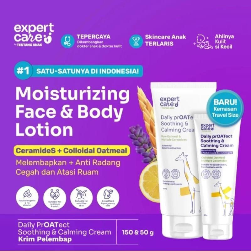 Jual Expert care Daily Proatect Soothing & Calming Cream | Shopee Indonesia