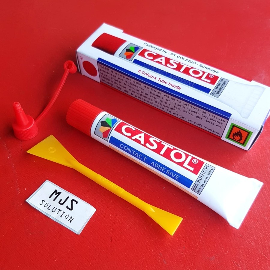 Jual LEM CASTOL SERBAGUNA LEM KUNING LEM KAYU KARET PLASTIK AICA AIBON ...