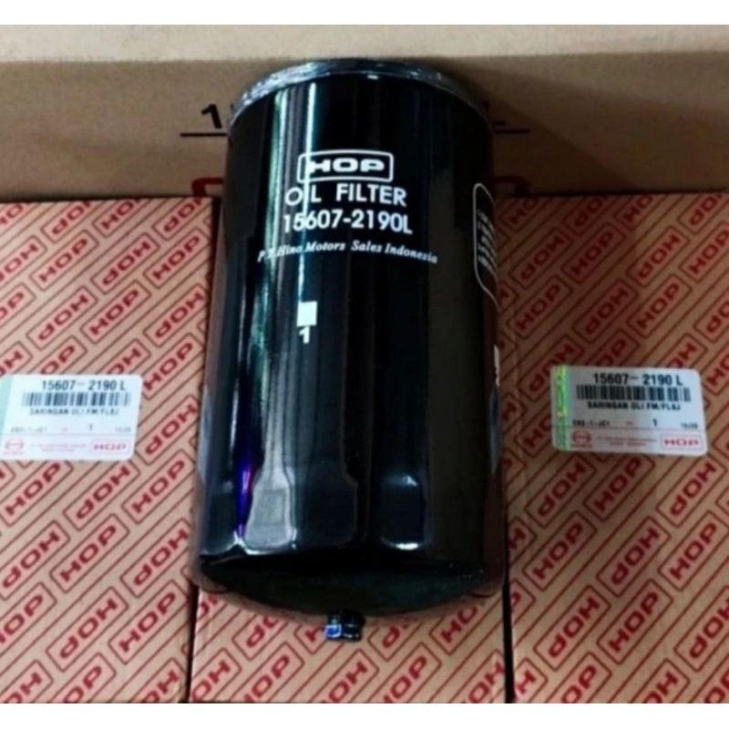 Jual FILTER OIL FILTER OLI 15607-2190L HINO LOHAN ATAU HINO 500 HOP ...