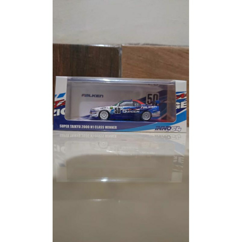 Jual Inno64 Nissan Skyline R34 Falken Super Taikyu 2000 N1 Class Winner | Shopee Indonesia