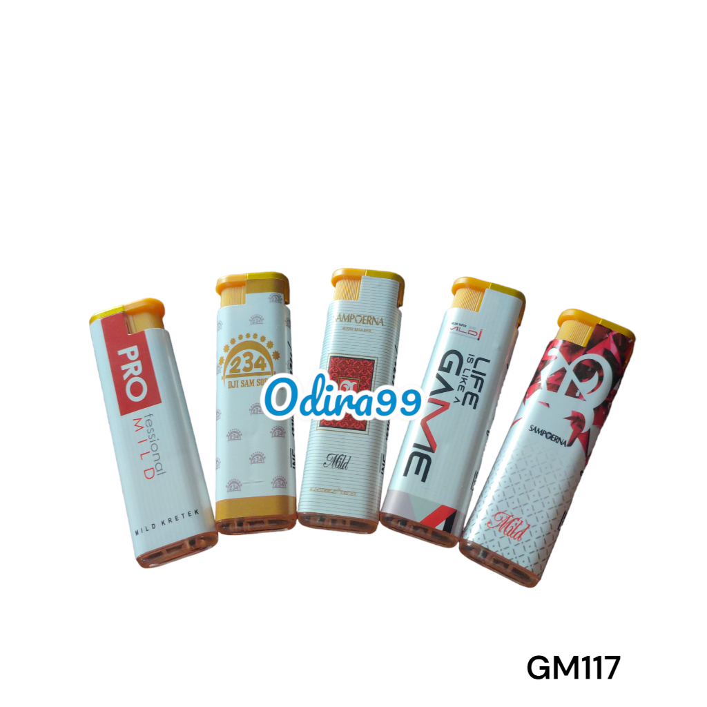 Jual Korek Api gas Bara zet GM 117 MODEL ROKOK PUTIH BARA JET BIRU bisa ...