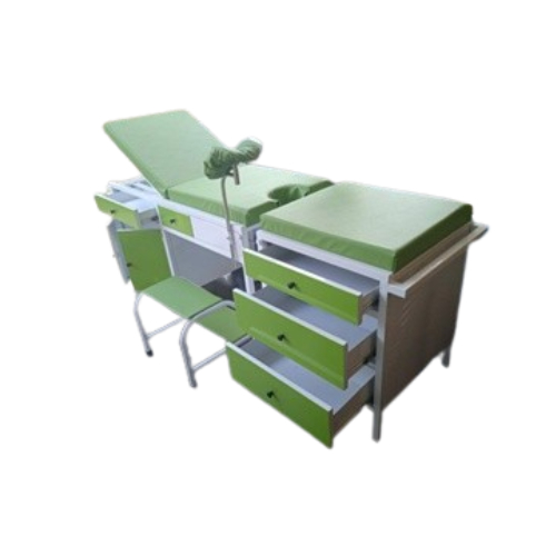 Jual Bed Partus Deluxe / meja periksa melahirkan 5 laci 1 loker bahan ...