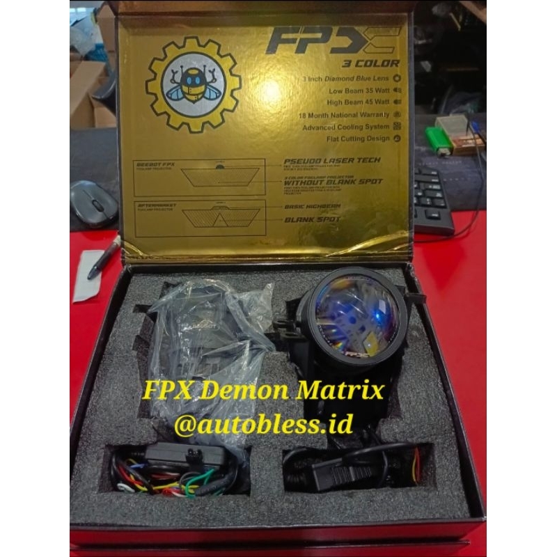 Jual Foglamp Beebot FPX Demon Matrix 3 Color All Weather | Shopee Indonesia