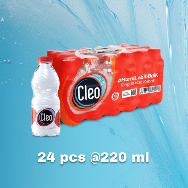 Jual [NEW] CLEO AIR MINERAL 220ML | Shopee Indonesia