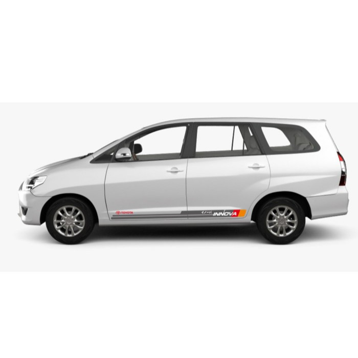 Jual STIKER INNOVA LAMA STICKER MOBIL TOYOTA INNOVA REBON KANJI STYLE ...