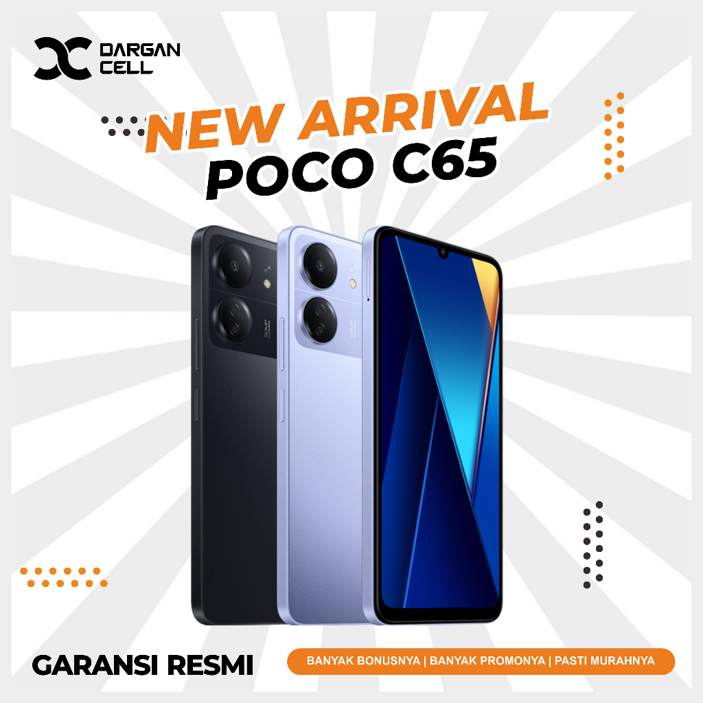 Jual XIAOMI POCO C65 NFC 8/256GB NEW GARANSI RESMI | Shopee Indonesia