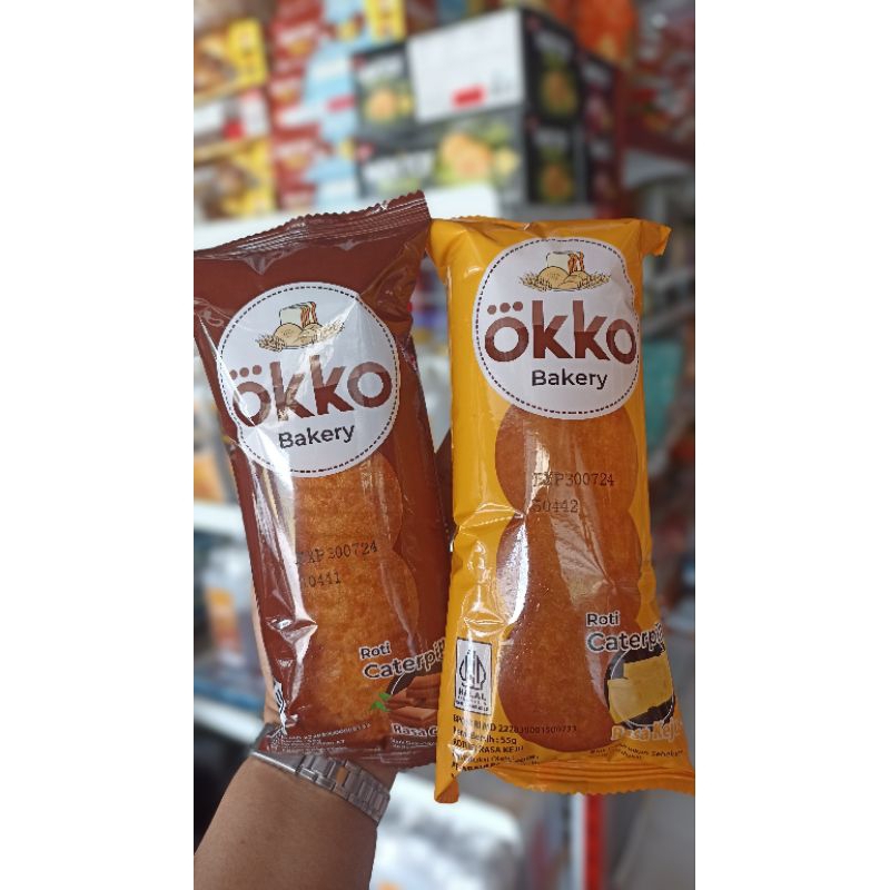 Jual Okko Bakery Roti Caterpillar (55gr) | Shopee Indonesia