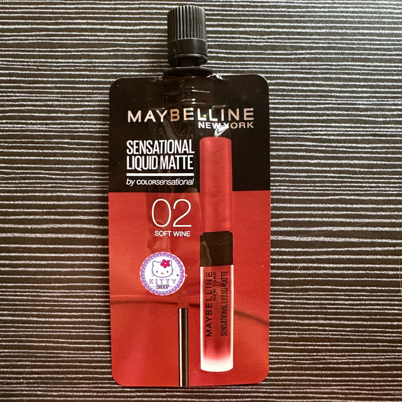 Jual Maybelline Sensational Liquid Matte Lip Sachet 2ml | Shopee Indonesia