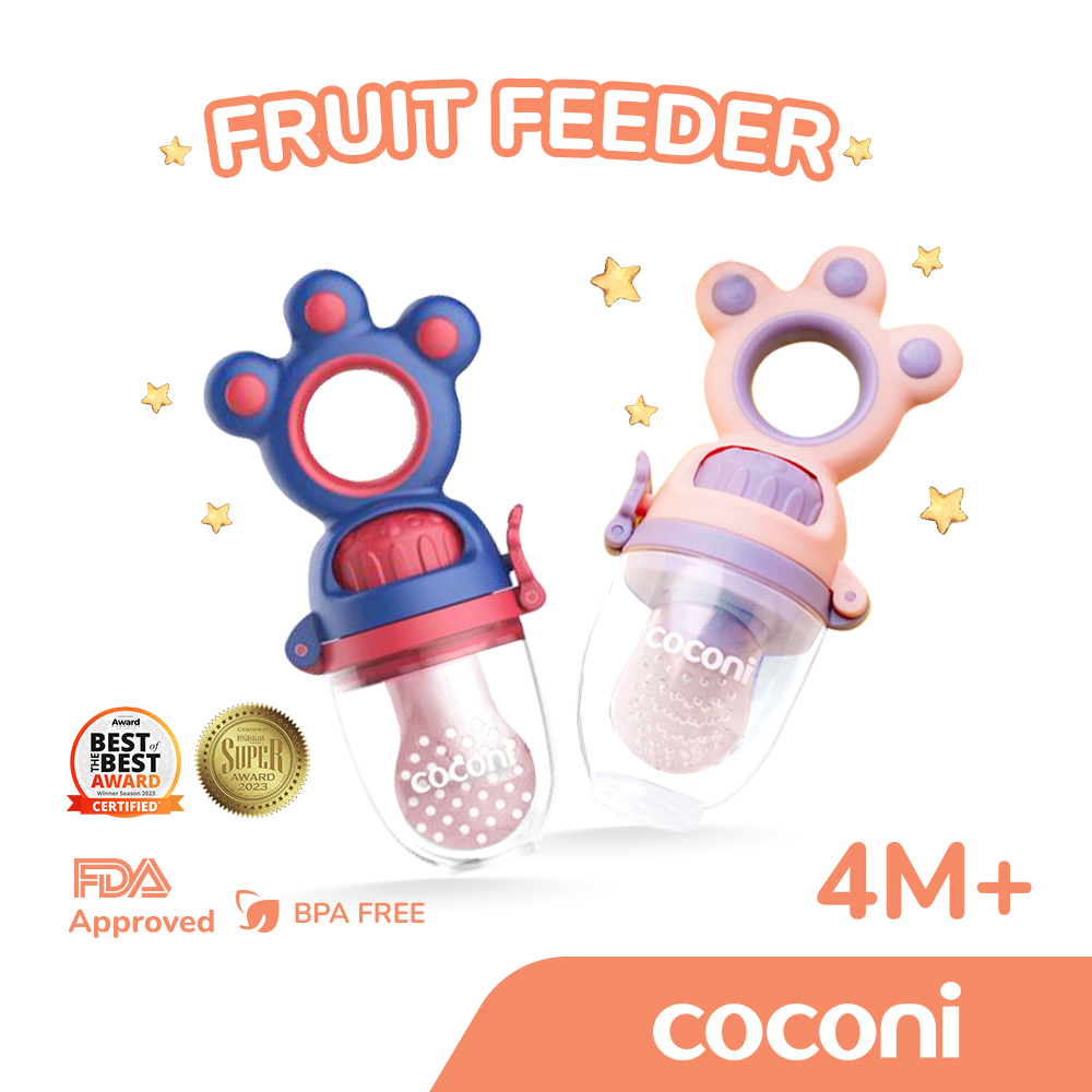 Jual COCONI Baby Twist Food/Fruit Feeder | Dot Empeng Buah Bayi ...