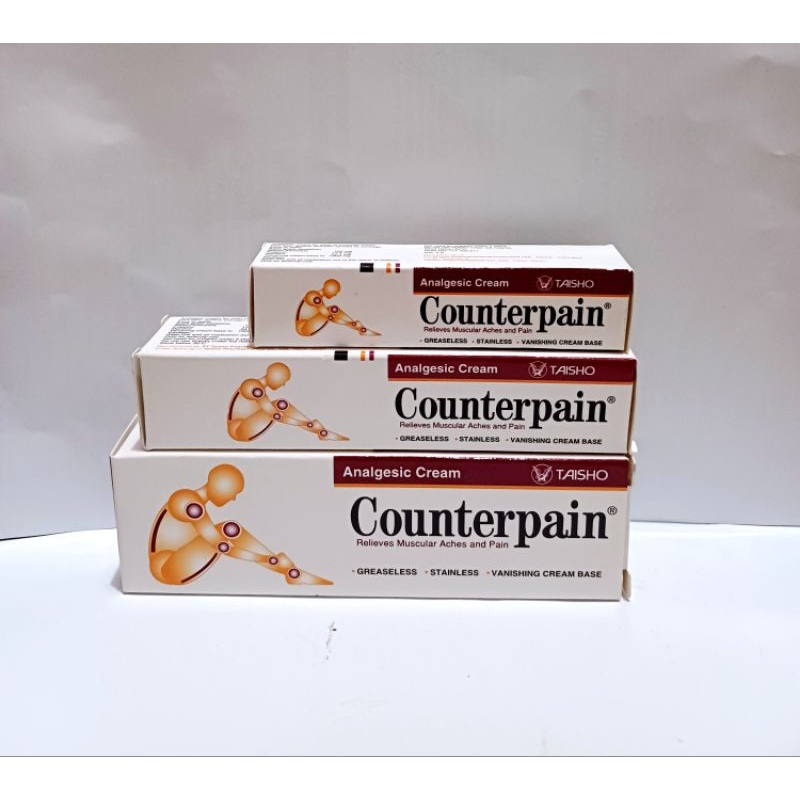 Jual Counterpain - analgesic cream (5gr/15gr/30gr) | Shopee Indonesia