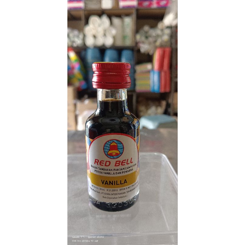 Jual Red bell vanilla essence 30 ml | Shopee Indonesia