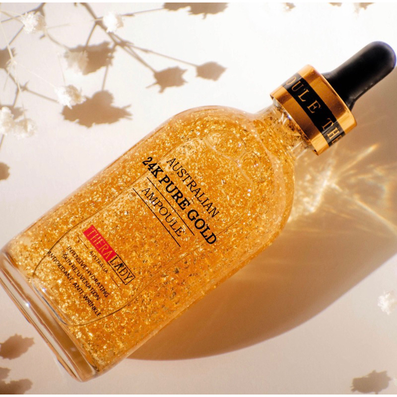 Jual Thera Lady Australian 24k Pure Gold Ampoule 100ml | Shopee Indonesia
