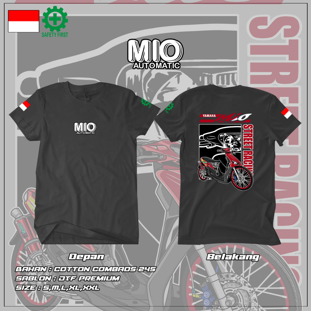 Jual Baju Mantap Motif Yamaha Mio Racing - Mio Tshirt - Kaos MIO ... Jual Baju Mantap Motif Yamaha Mio Racing - Mio Tshirt - Kaos MIO ...