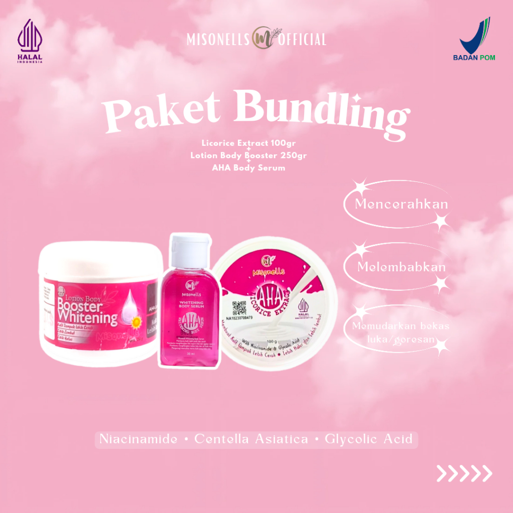Jual Paket Bundling Hanbody,Bleching,Serum | Shopee Indonesia