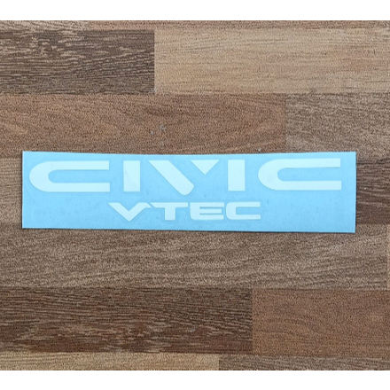 Jual sticker garnis grand civic,civic nouva honda civic vtec cutting ...