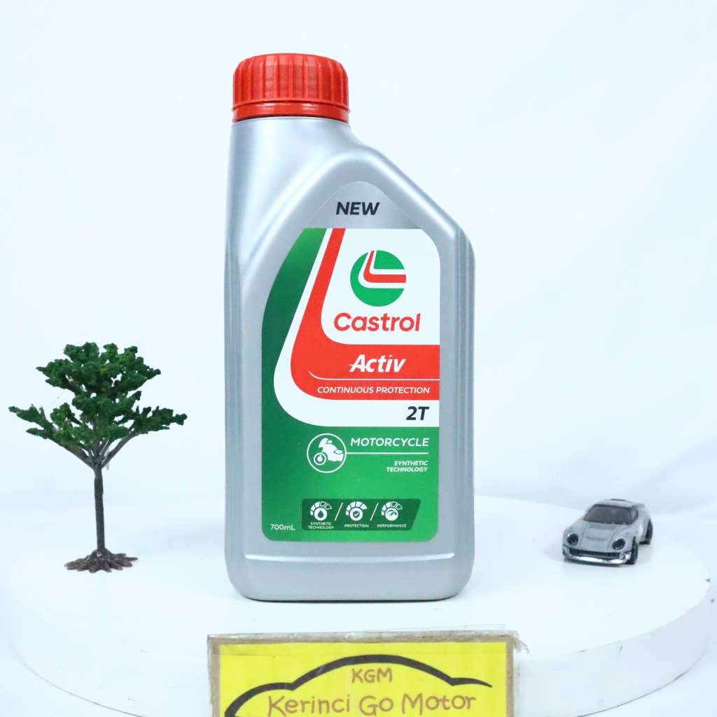 Jual Castrol Active 2T 700ml JASO FC Low Smoke Oli Samping Pelumas ...