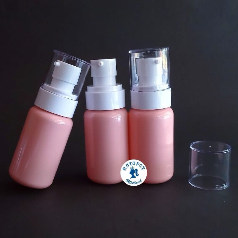 Jual botol 60 ml plastik pink Tata pump nico putih n24 | Shopee Indonesia