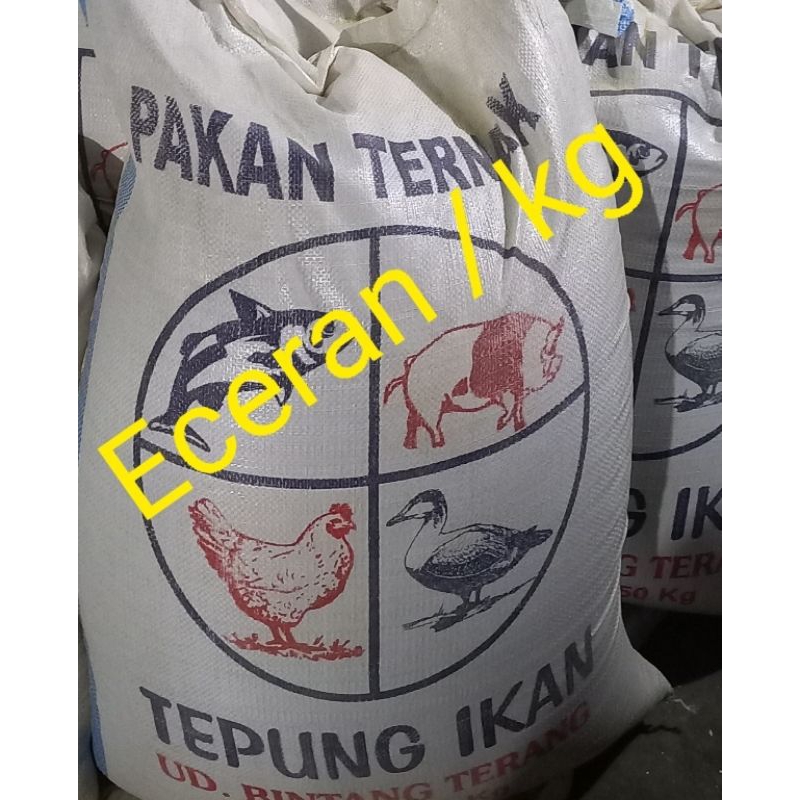 Jual Tepung ikan pakan ternak protein tinggi ,bahan pelet voer ayam bebek lele kambing, 1 kg ...
