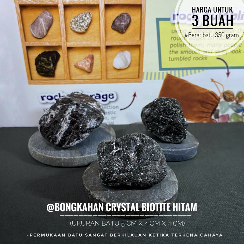 Jual Bongkahan Crystal Biotite Natural L49 atau Batu Kristal Biotite ...