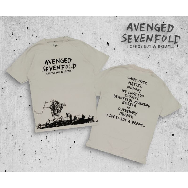 Jual KAOS BAND A7X LIBAD COVER | THE SIMPSONS | AVENGED SEVENFOLD ...