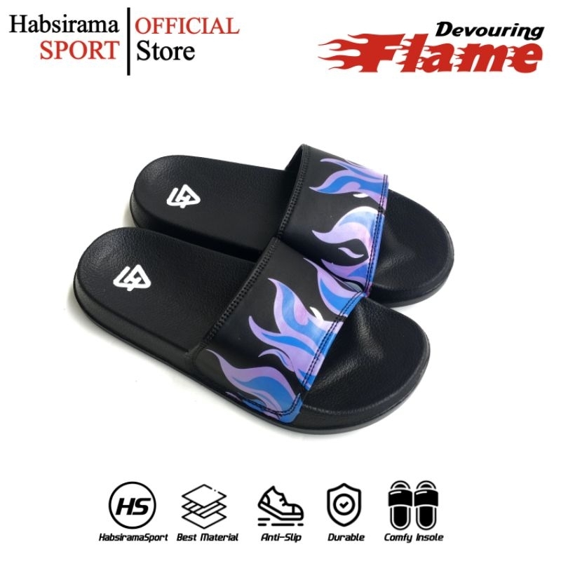 Jual Sandal Selop Anak Motif Api Devouring Flame terbaru Bahan Ringan ...