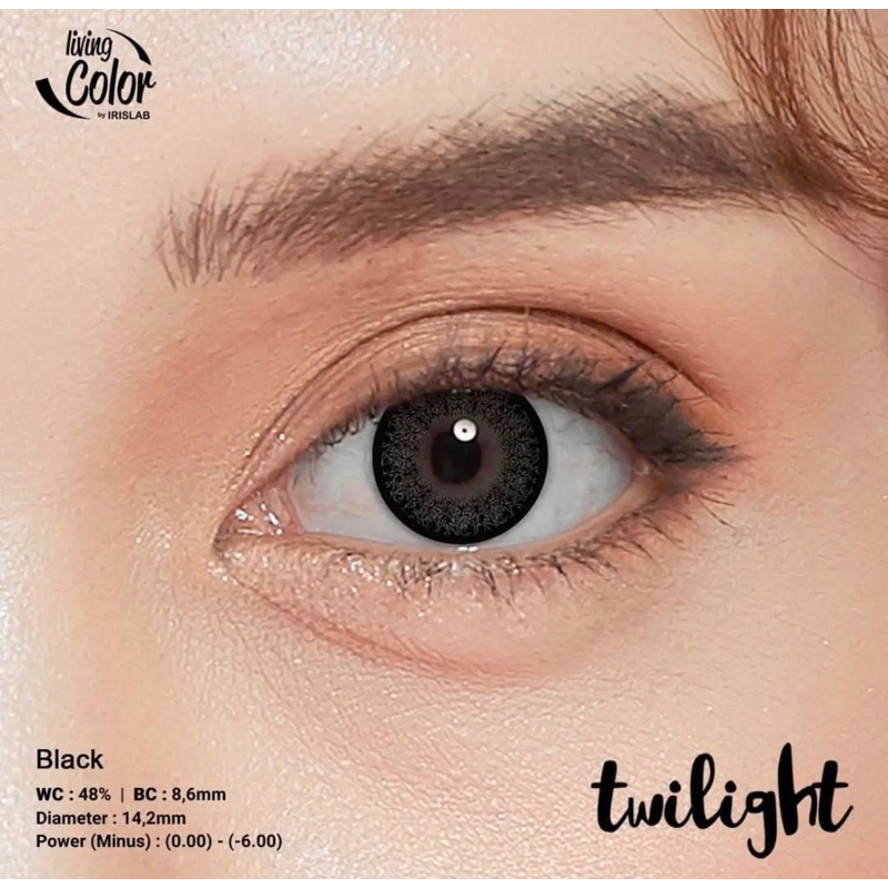 Jual Softlens Mini Black / Hitam Diameter 14.2mm Normal, Minus | Shopee ...