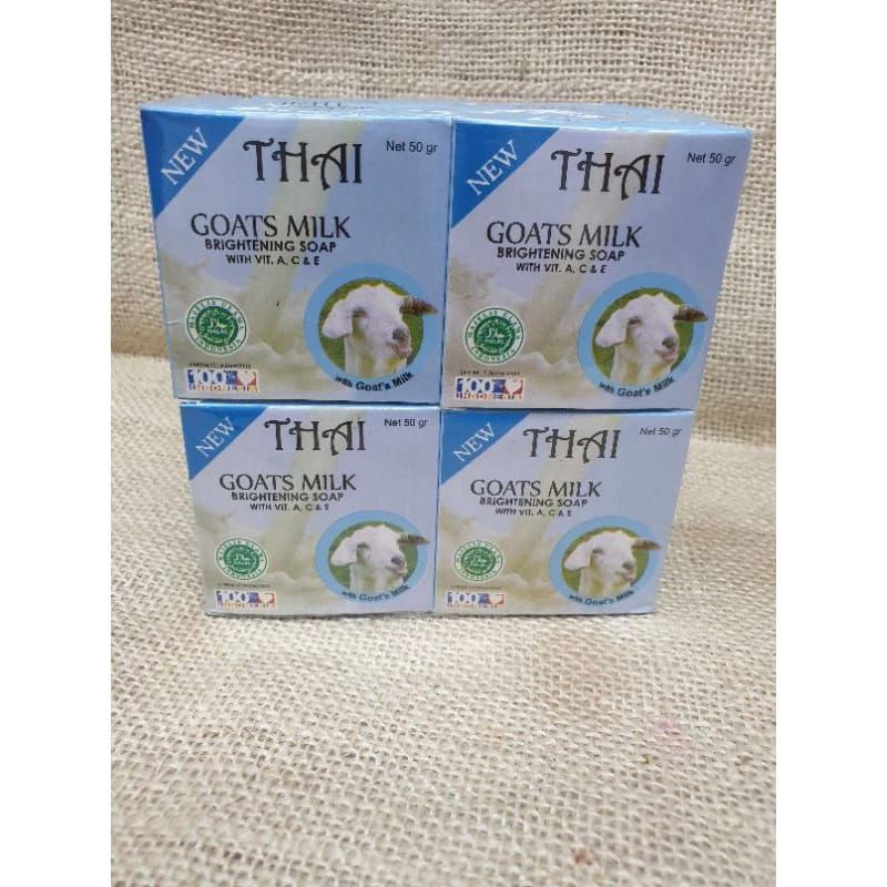 Jual SABUN THAI GOATS MILK ORIGINAL 50 G | Shopee Indonesia