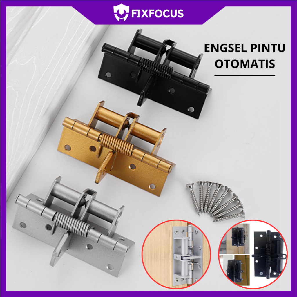 Jual Engsel Pintu Otomatis Spring Door Closer Engsel Metal Engsel ...