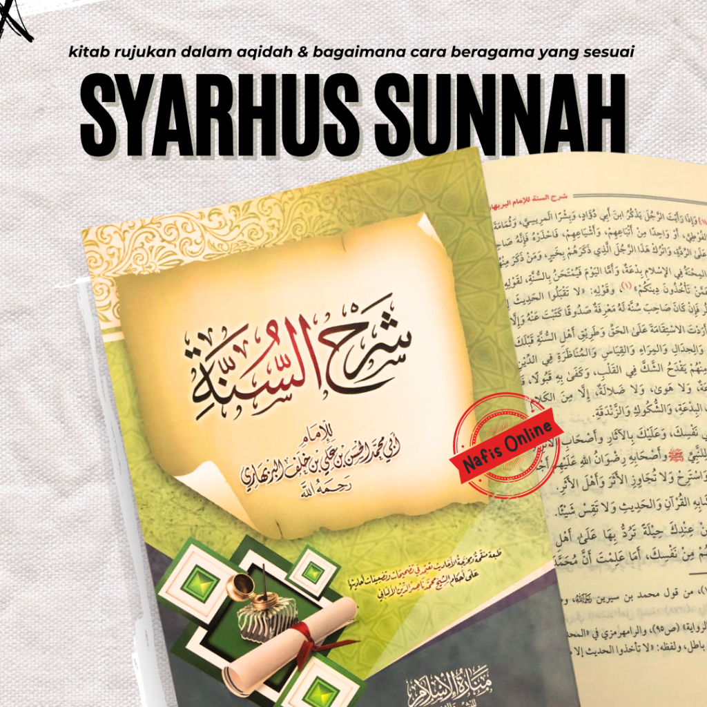 Jual Kitab Syarhus Sunnah Lil Imam Al Barbahariy Wa Taliqat Syaikh ...