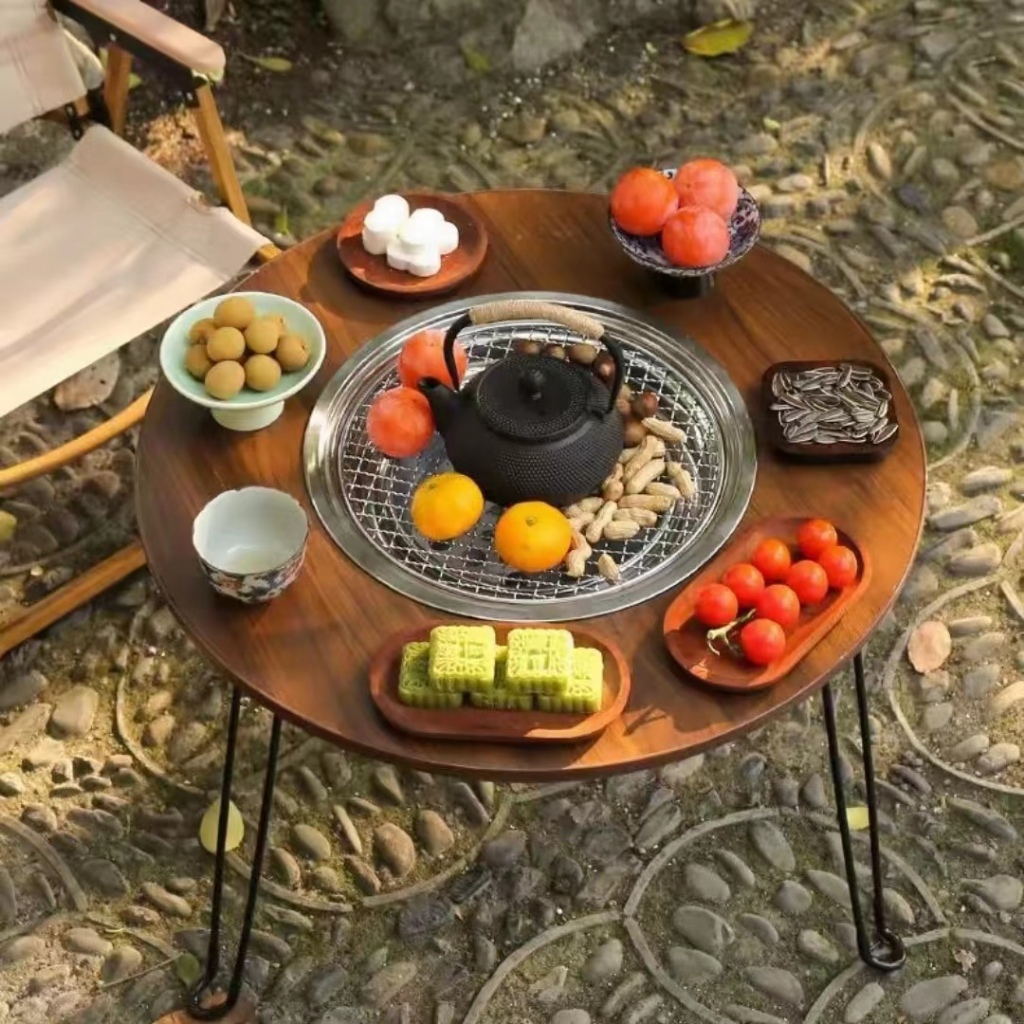 Jual Jutastore Meja Barbekyu Meja Piknik Alat Panggangan Arang Bbq ...