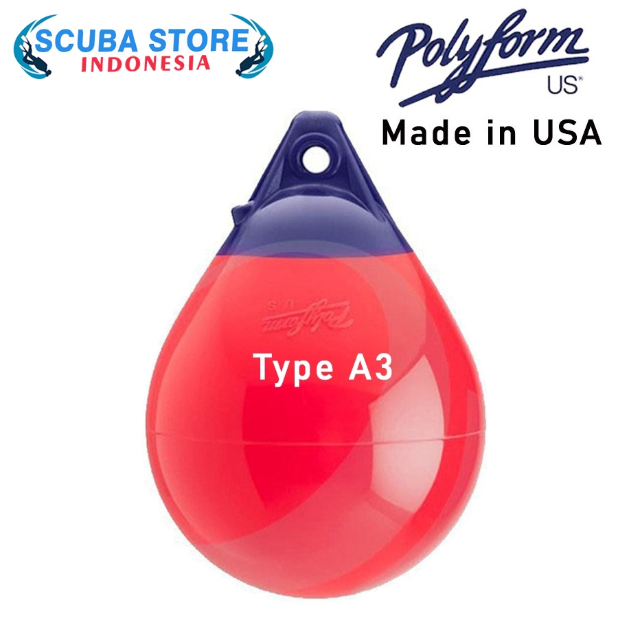 Jual Polyform US Buoy A3 Fender Perahu Kapal Yacht Pelampung Pelabuhan ...