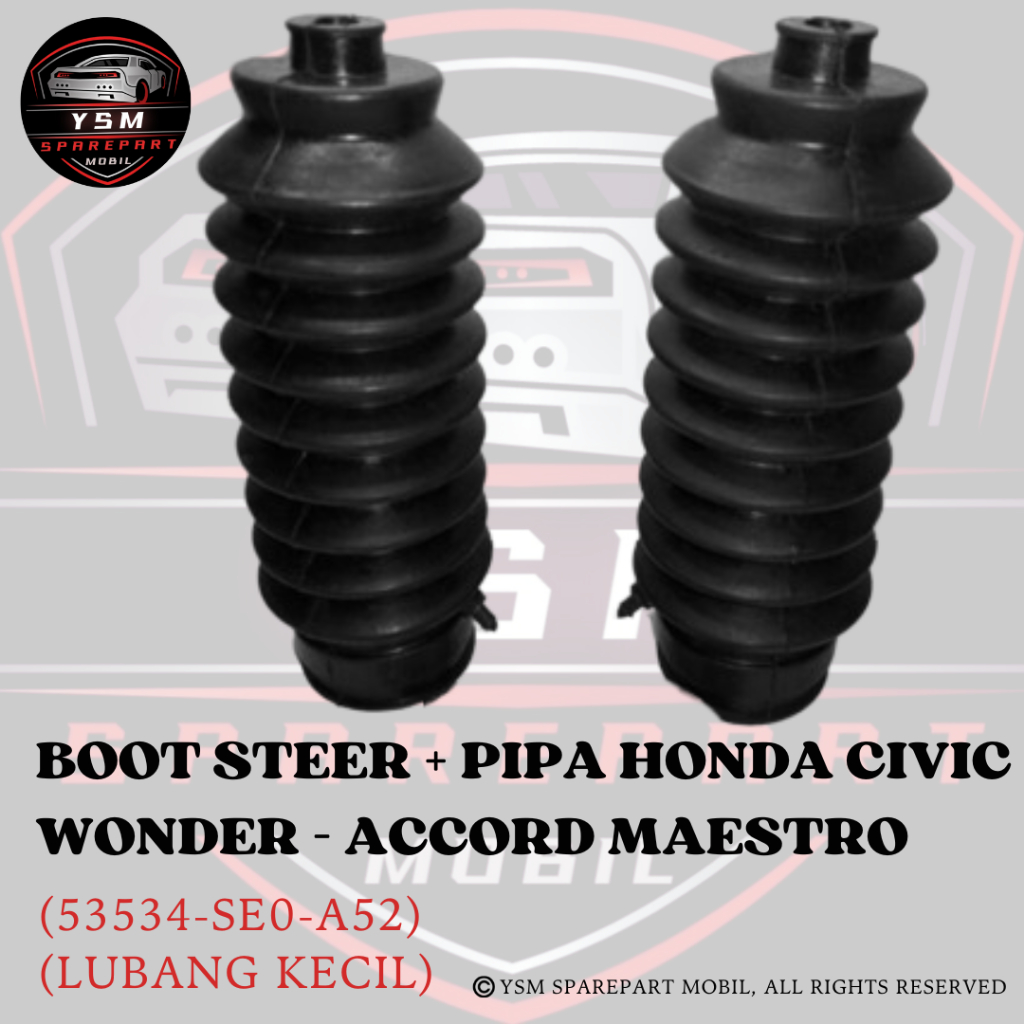 Jual Karet Boot Rack Stir Steer Steering Rack end Honda Stream - Accord ...
