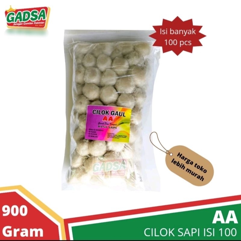Jual Cilok Daging Sapi AA isi 100 butir | Shopee Indonesia