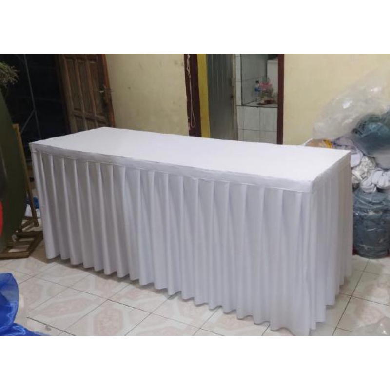Jual NEW COD || sarung meja 240 x 60 Bahan kain dekor / ABUTAY | Shopee ...