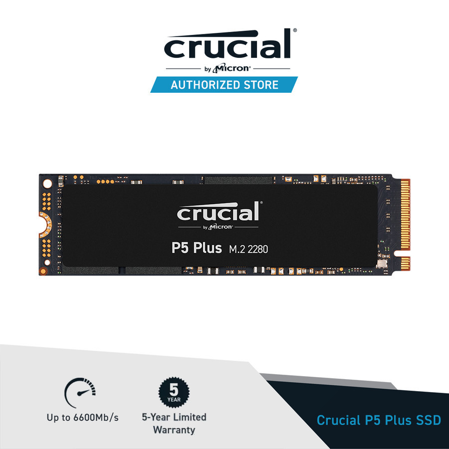 Jual SSD NVME Crucial P5 PLUS 2TB 2000GB NVME 2 TB Gen 4 COMPATIBLE PS5 ...