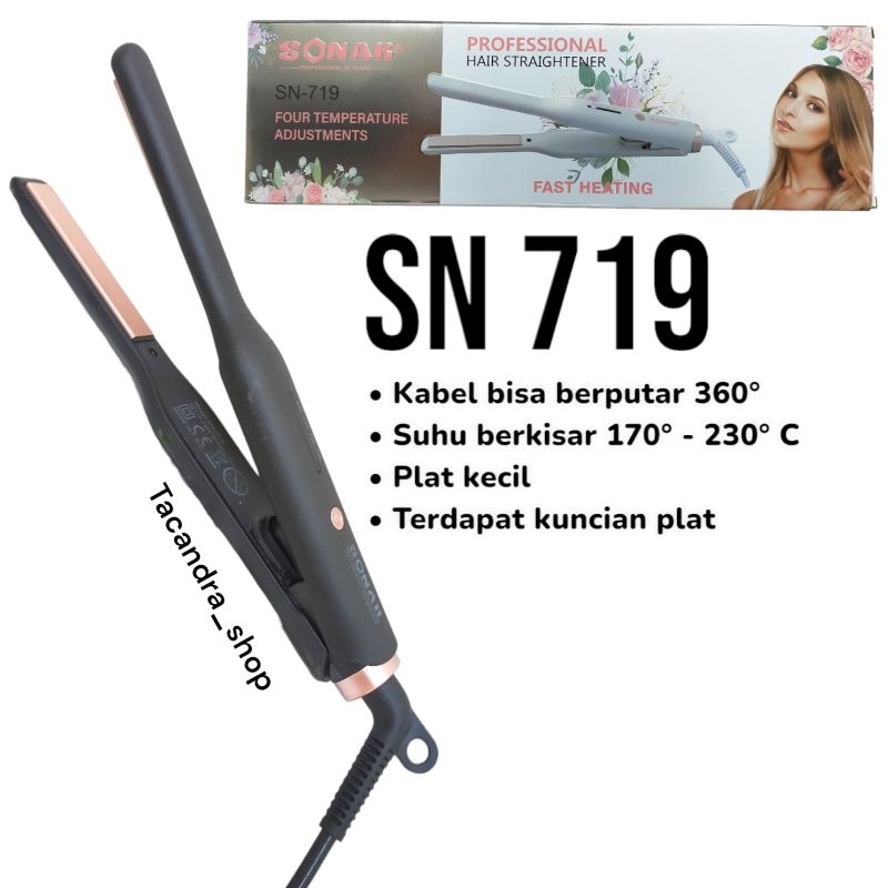 Jual CATOKAN RAMBUT SONAR SN 719 / CATOK LURUS DAN CURLY / CATOKAN ...