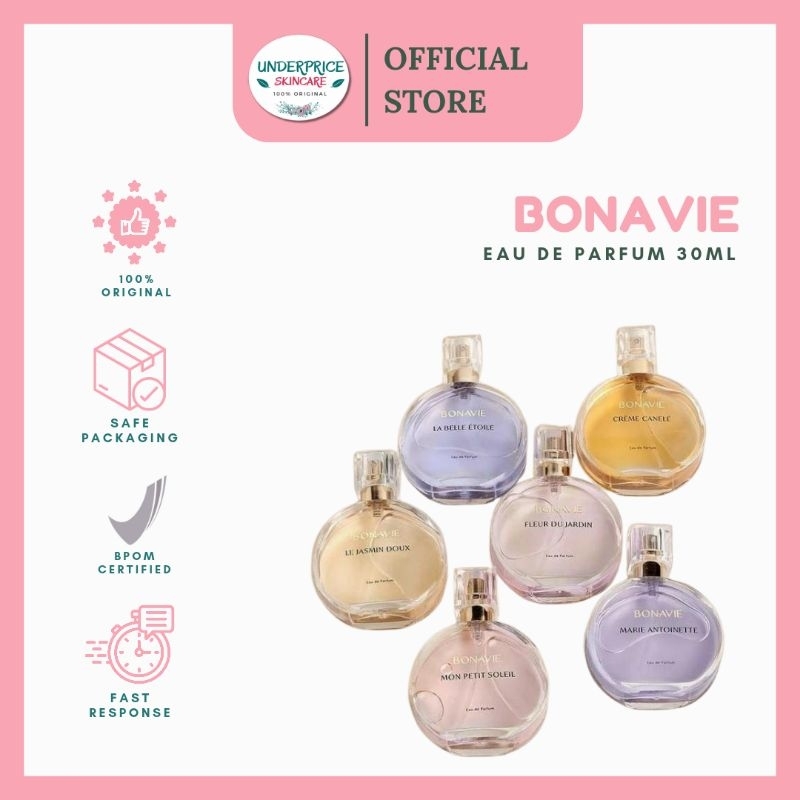 Jual BONAVIE Eau De Parfum 30ml | Shopee Indonesia