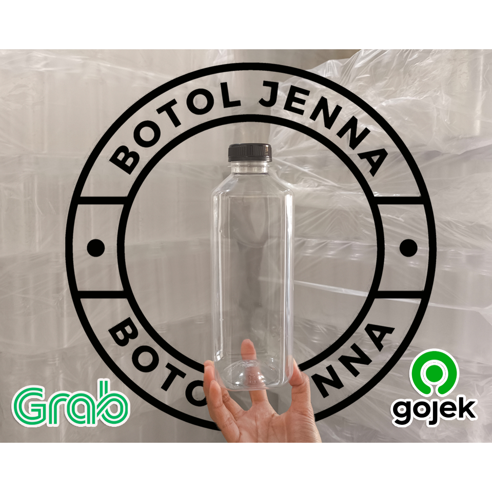 Jual Botol kick kale 1 liter / kale kotak 1000 ml ( 44 gram ) tutup ...
