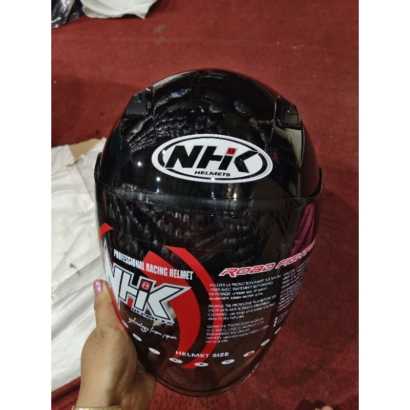 Jual NHK R1 ELITE Hitam Glossy | Shopee Indonesia