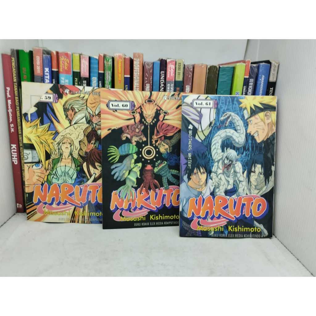 Jual BUKU KOMIK ANAK DAN REMAJA : NARUTO VOL. 59, 60 DAN 61 | Shopee ...