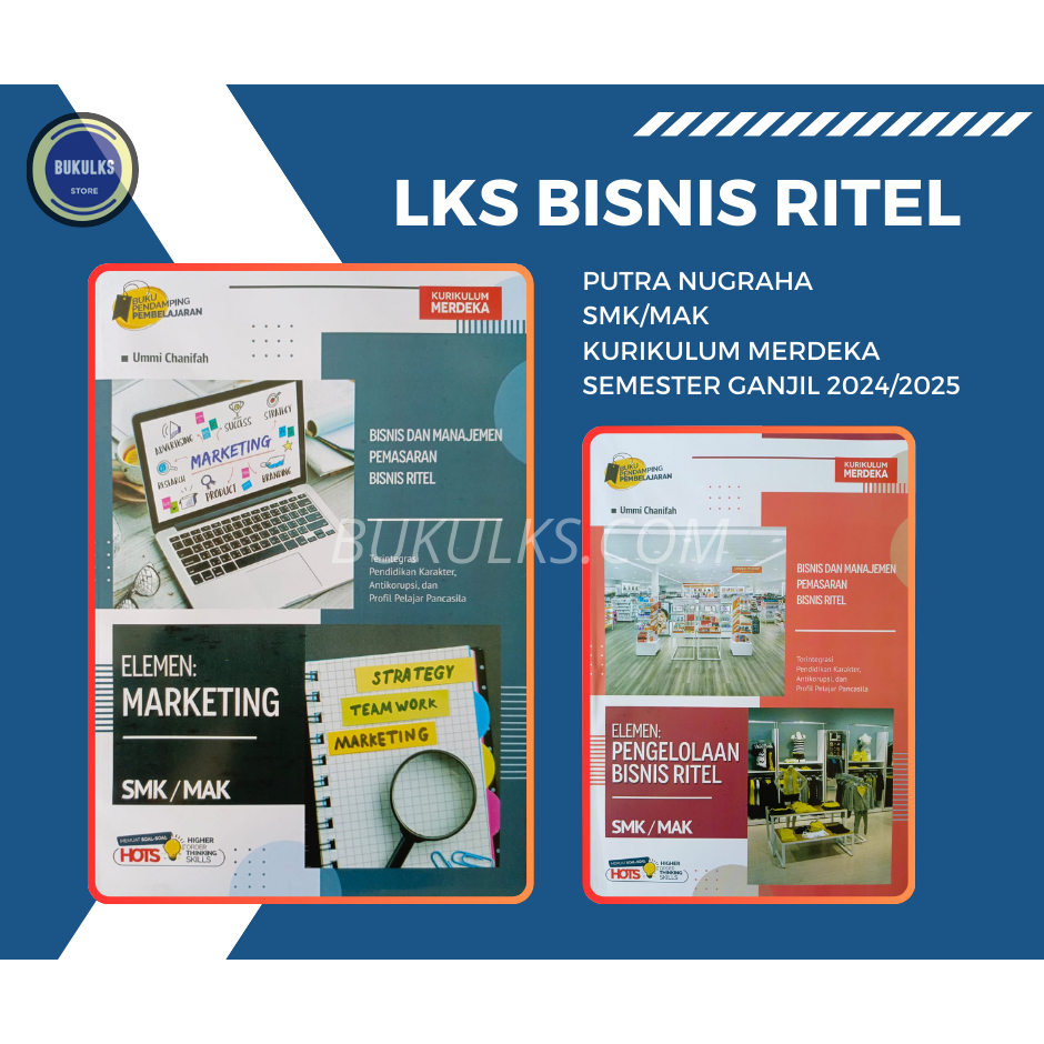 Jual Buku LKS Produktif Bisnis Ritel SMK/MAK Putra Nugraha Merdeka ...