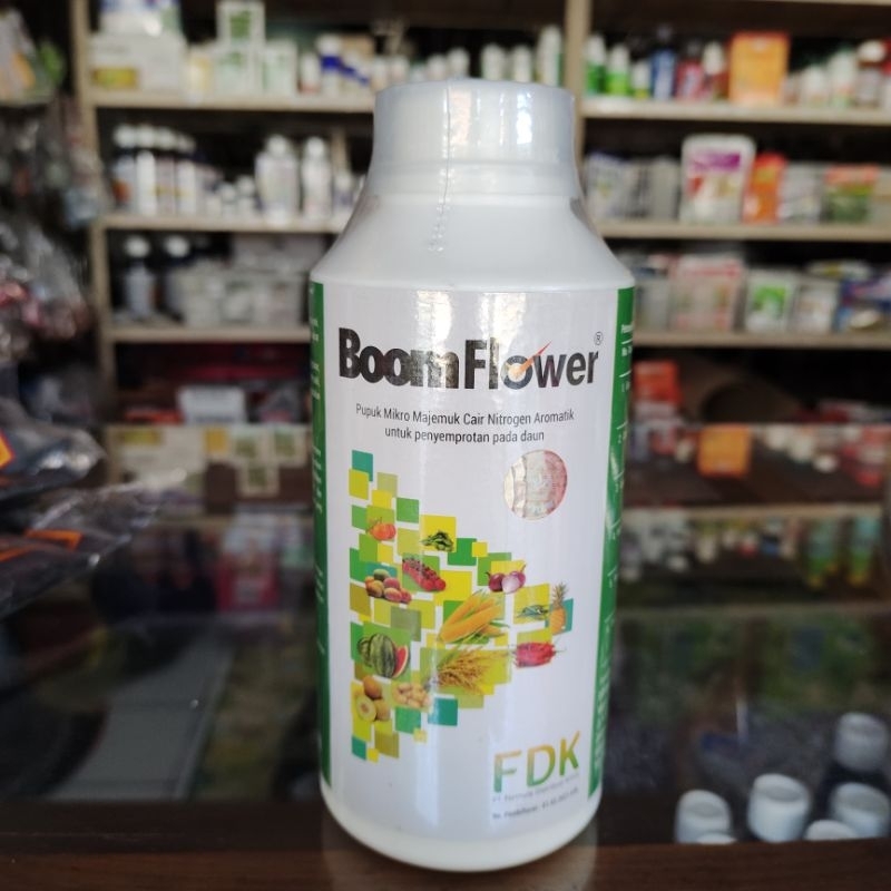 Jual Boom Flower 500ml Pupuk Mikro Majemuk Cair Nitrogen Aromatic ...