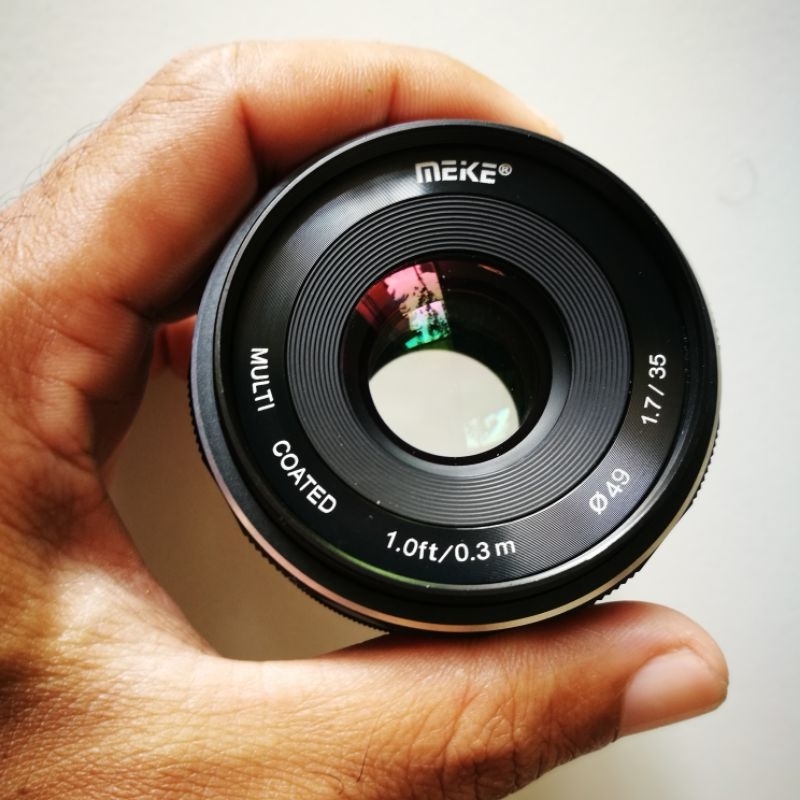 Jual Lensa Meike 35mm F1.7 Mount M4/3 MFT Lumix Olympus | Shopee Indonesia