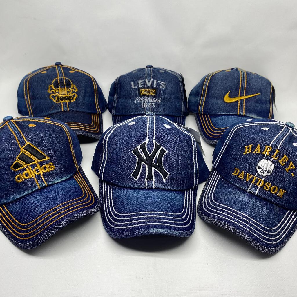 Jual Topi Baseball Denim Woshing / Topi Jeans / Topi Levis | Shopee ...
