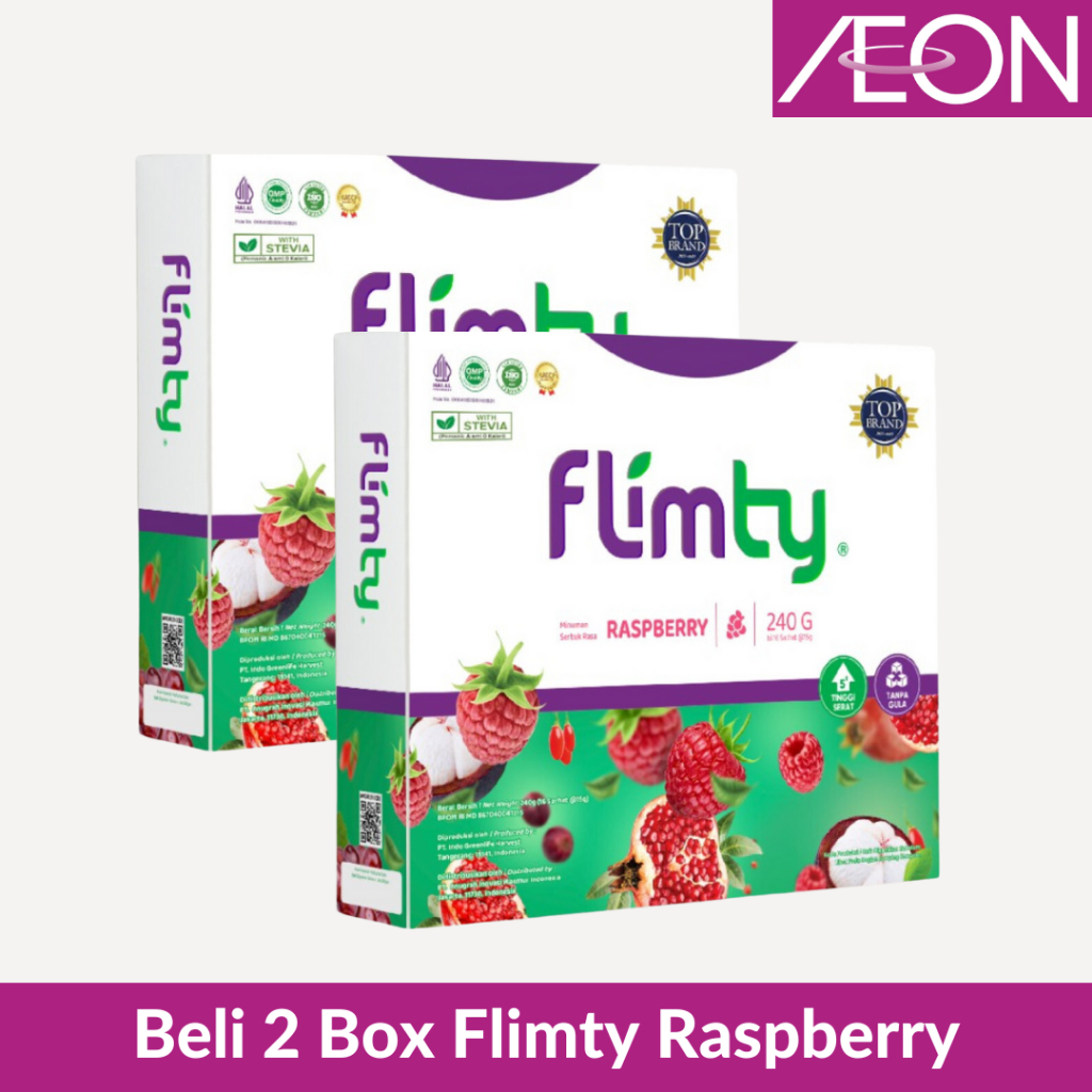 Jual Bundling 2 box - Flimty Fiber - Box Rasa Raspberry | Shopee Indonesia