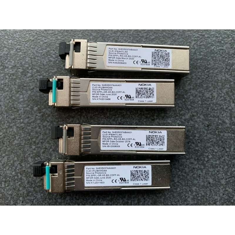 Jual SFP BIDI 10G LR 10KM TYPE U / D NOKIA SFP+ 10GE ( SEPASANG ...
