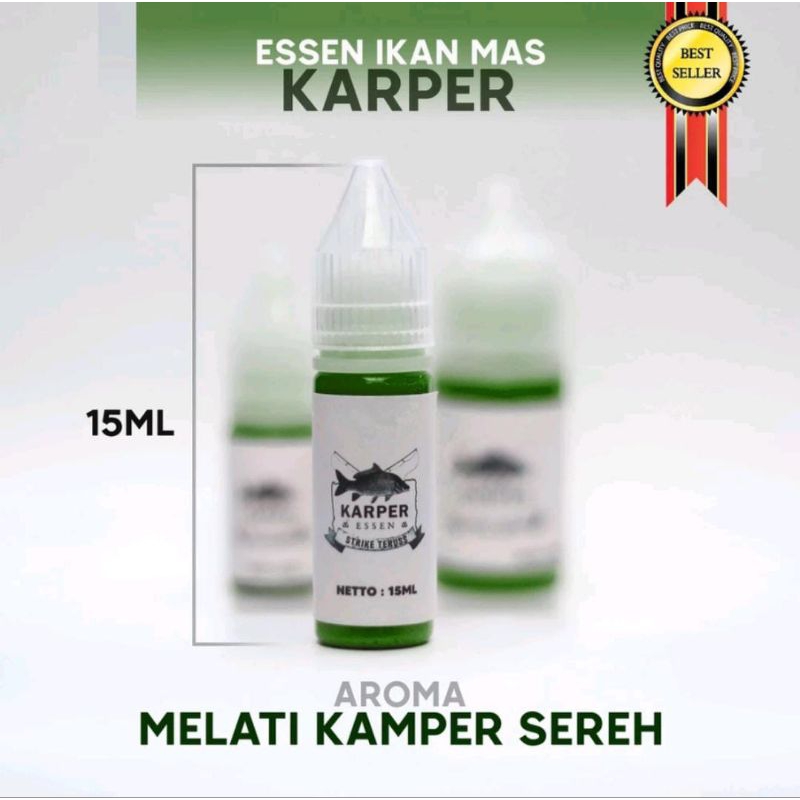 Jual ESSEN IKAN KARPER/ AROMA MELATI KAMPER SEREH // IKAN MAS 15ML ...