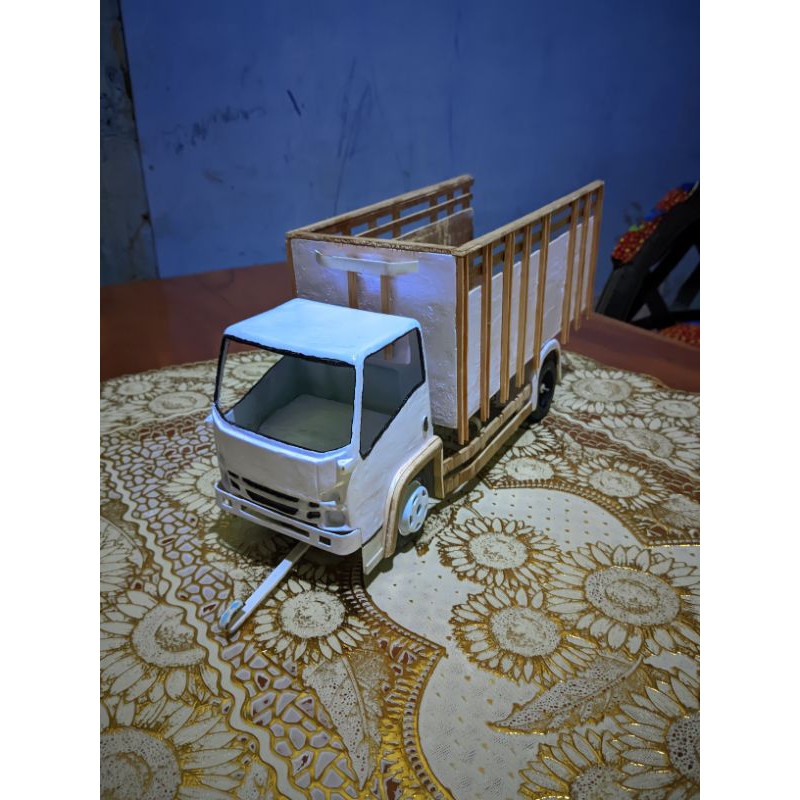 Jual MINIATUR TRUK PLASTIK MODEL GIGA | Shopee Indonesia